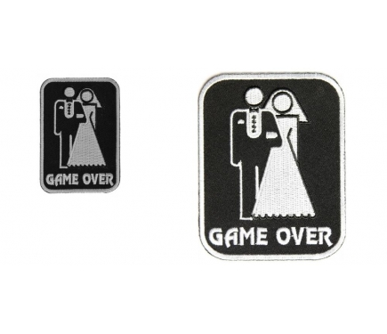 Game Over Patches Small Funny Marriage Patch Set Of 2 by Ivamis Patches