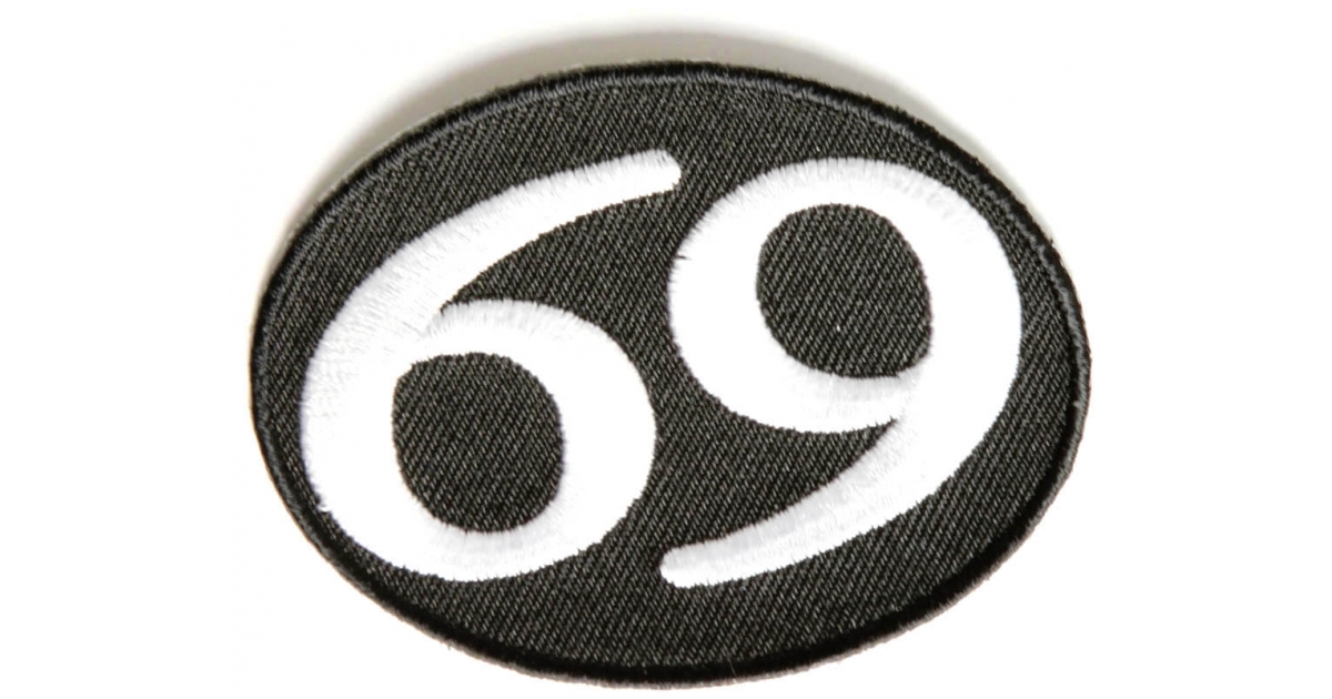 69 Patch Oval | Naughty Patches -TheCheapPlace