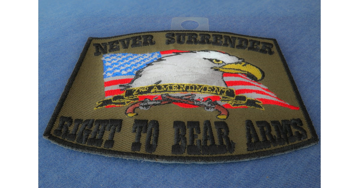 2nd Amendment Patch - Never Surrender - 2nd Amendment Patches by Ivamis ...