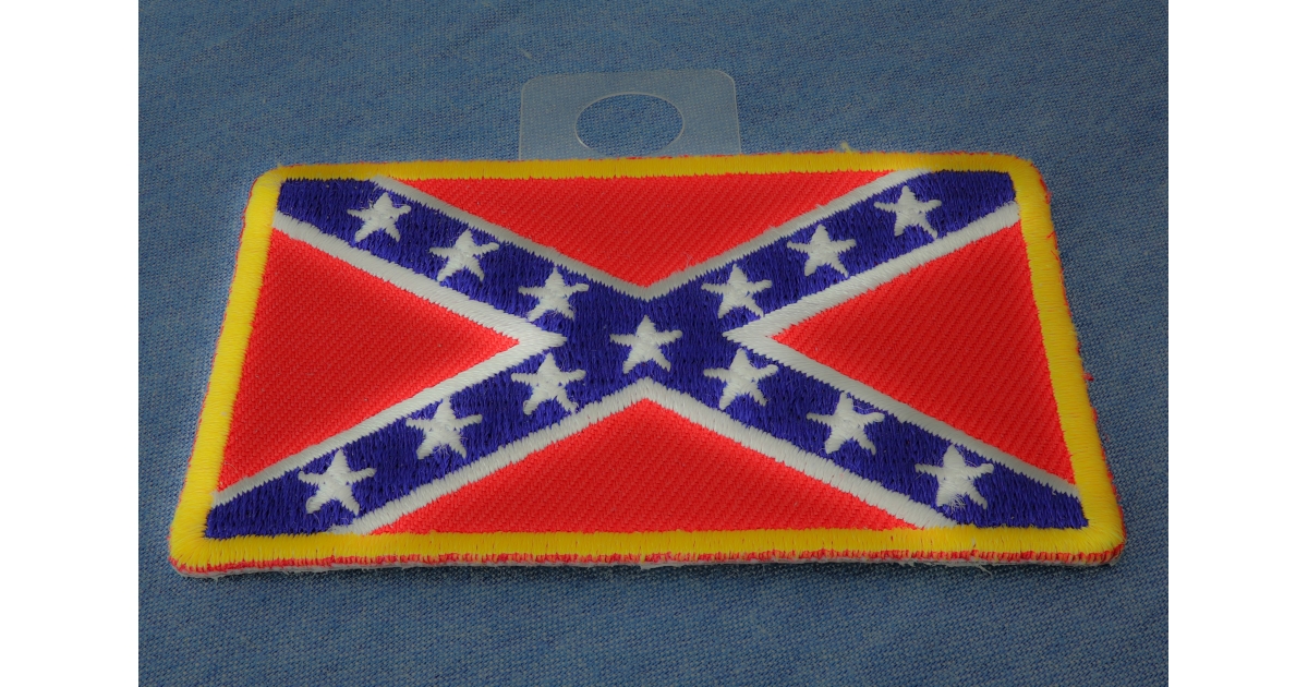 Rebel Flag Patch - Confederate Flag | Embroidered Patches by Ivamis Patches