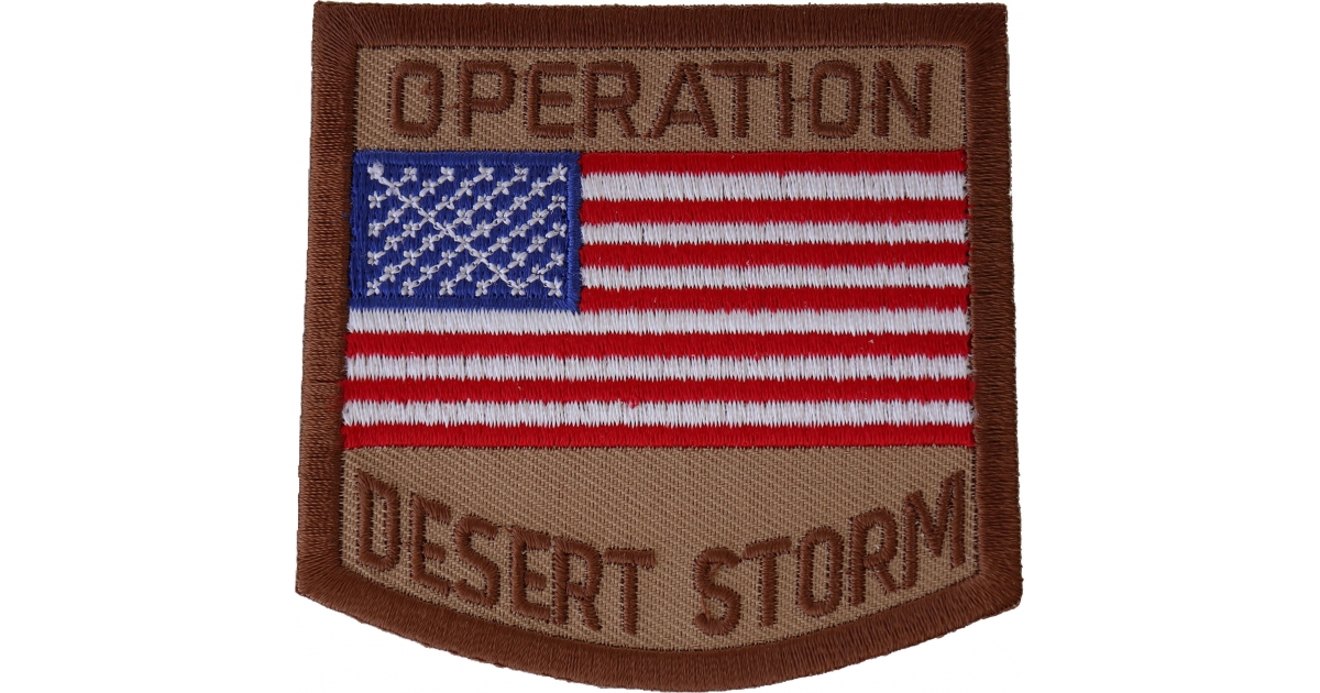 Operation Desert Storm Patch | US Iraq War Military Veteran Patches by ...