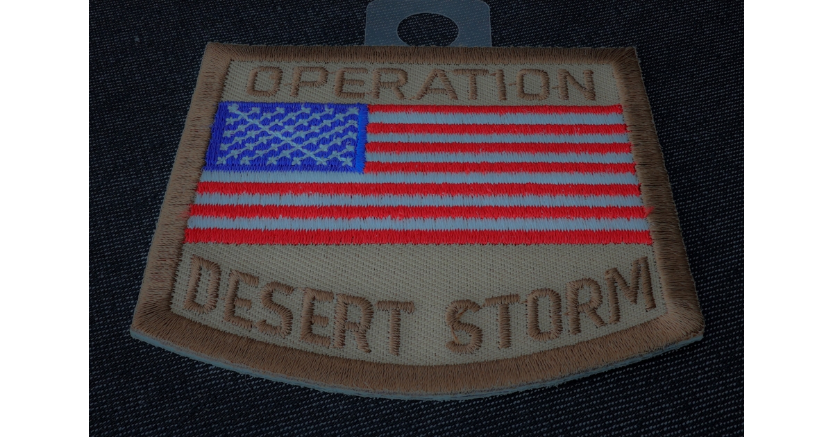 Operation Desert Storm Patch | US Iraq War Military Veteran Patches by ...