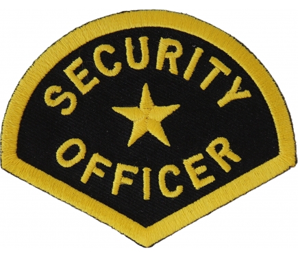 Security Officer Patch | Embroidered Patches by Ivamis Patches