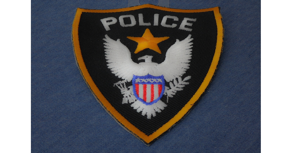 Police Patch - Embroidered Shield | Embroidered Patches by Ivamis Patches