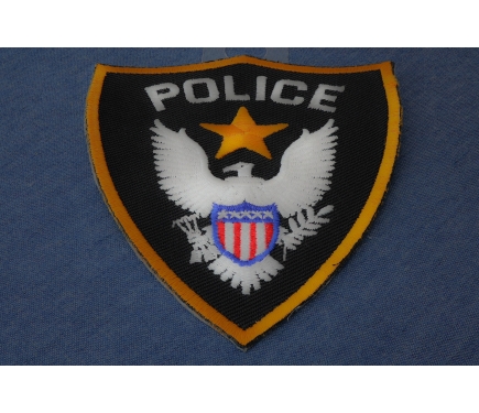 Police Patch - Embroidered Shield | Embroidered Patches by Ivamis Patches