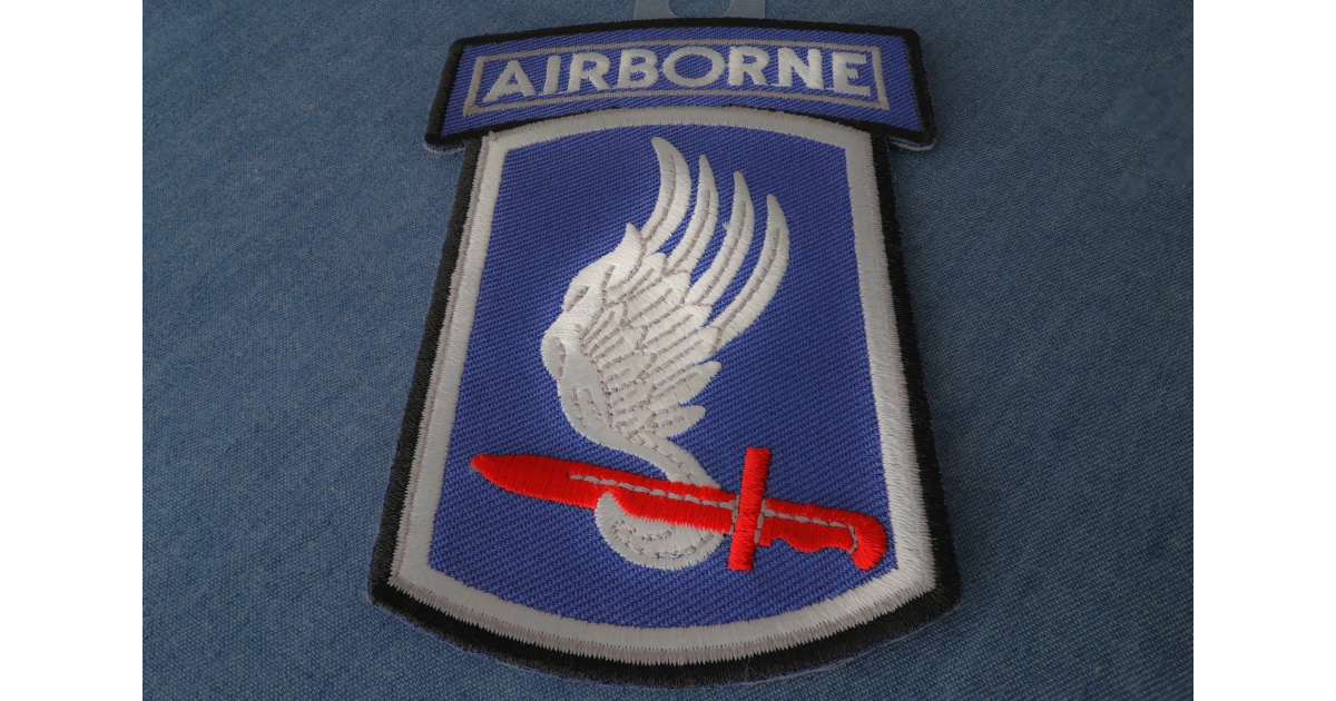 173rd Airborne Patch | US Army Military Veteran Patches by Ivamis Patches