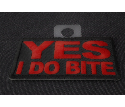 Yes I Do Bite Patch, Funny Patches for Adults by Ivamis Patches