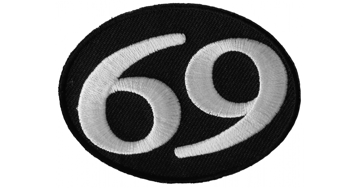 69 Patch Oval | Naughty Patches -TheCheapPlace