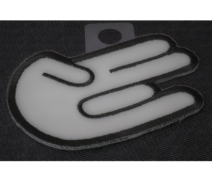 Iron On Shocker Hand Sign Iron On Patch | Embroidered Patches by Ivamis ...