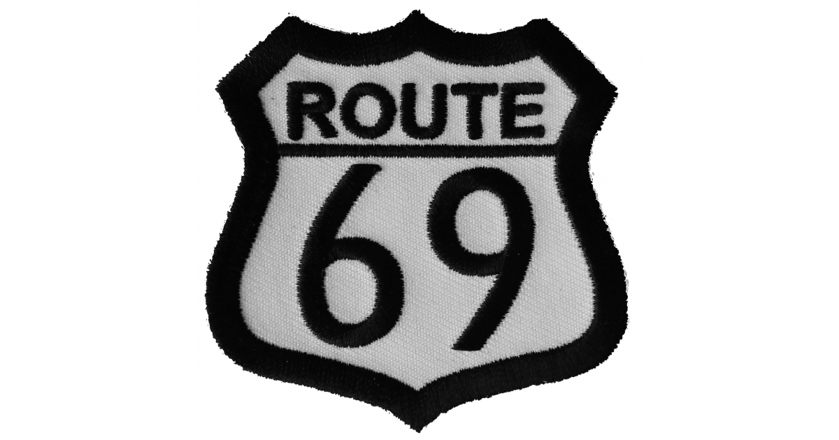 Route 69 Patch - Biker Saying Patches by Ivamis Patches