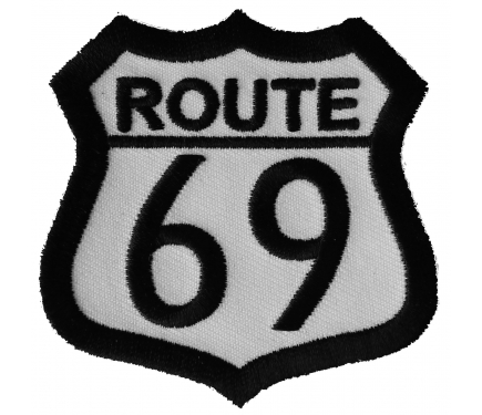 Route 69 Patch - Biker Saying Patches by Ivamis Patches