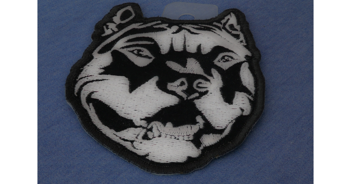 Iron On Small Pitbull Patch | Embroidered Patches by Ivamis Patches