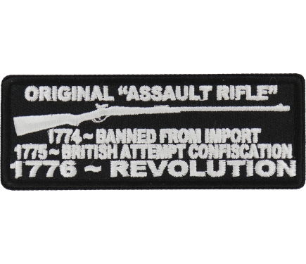 Original Assault Rifle, 1774 Banned from Import, 1775 British Attempt ...