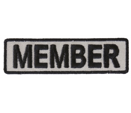 Member Patch, Motorcycle Club Patches for Bikers by Ivamis Patches