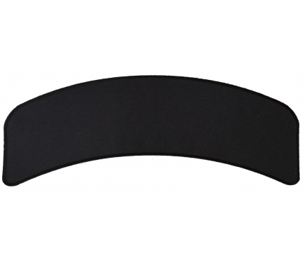 Black 11 Inch Arched Blank Patch Rocker, Large Rocker Patches by Ivamis ...