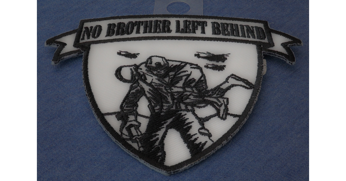 No Brother Left Behind Patch | Embroidered Patches by Ivamis Patches