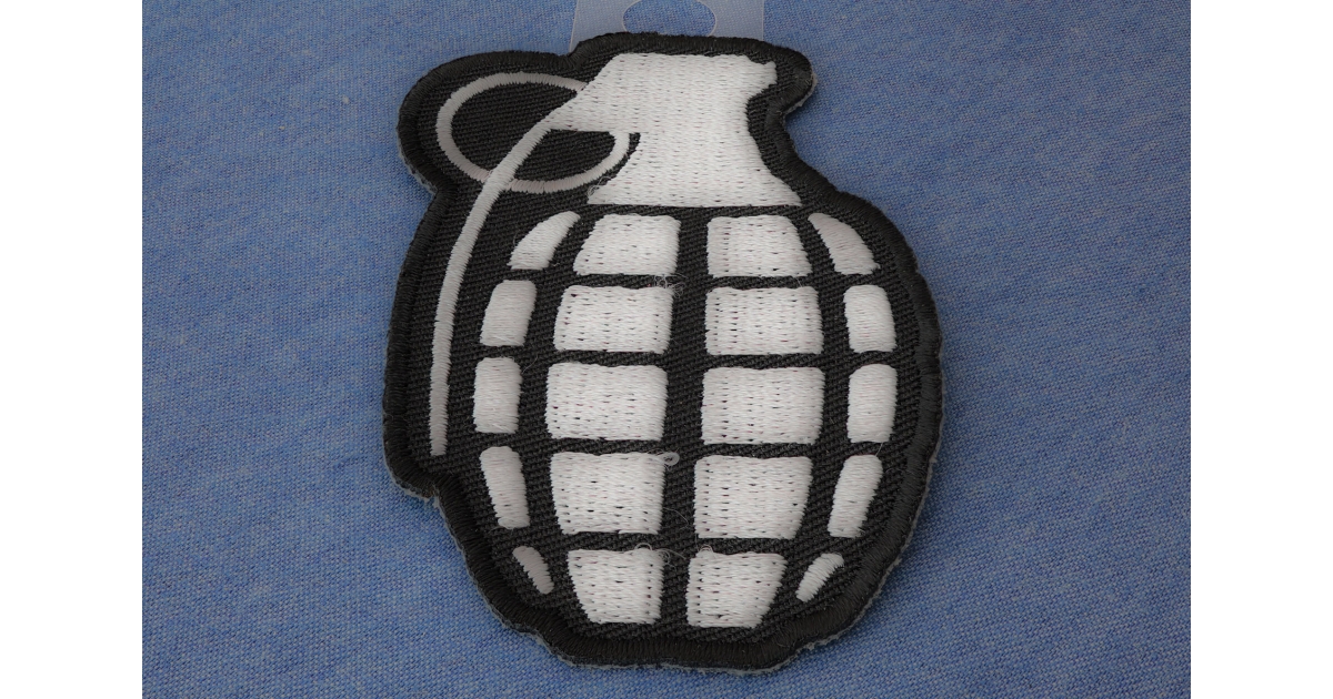 Grenade Patch | US Military Vietnam Veteran Patches by Ivamis Patches