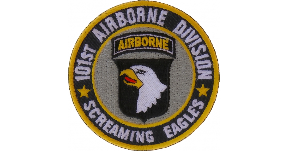 101st Airborne Division Patch Screaming Eagles by Ivamis Patches