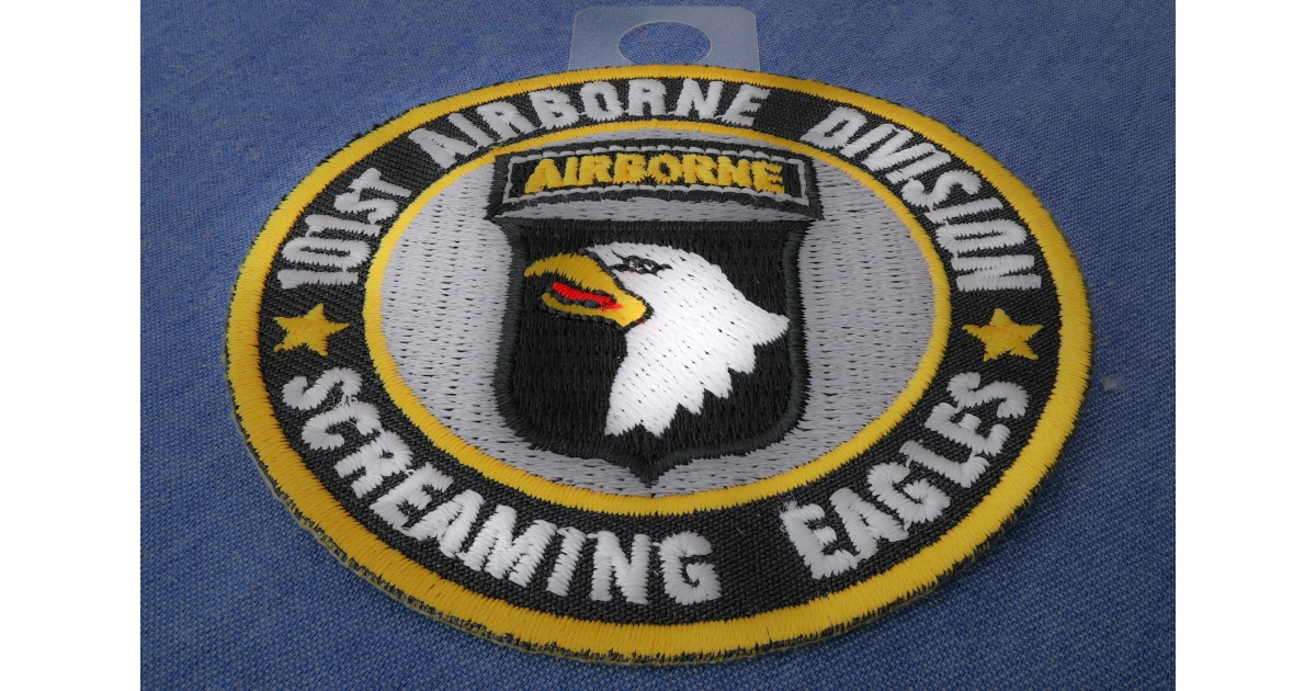 101st Airborne Division Patch Screaming Eagles by Ivamis Patches