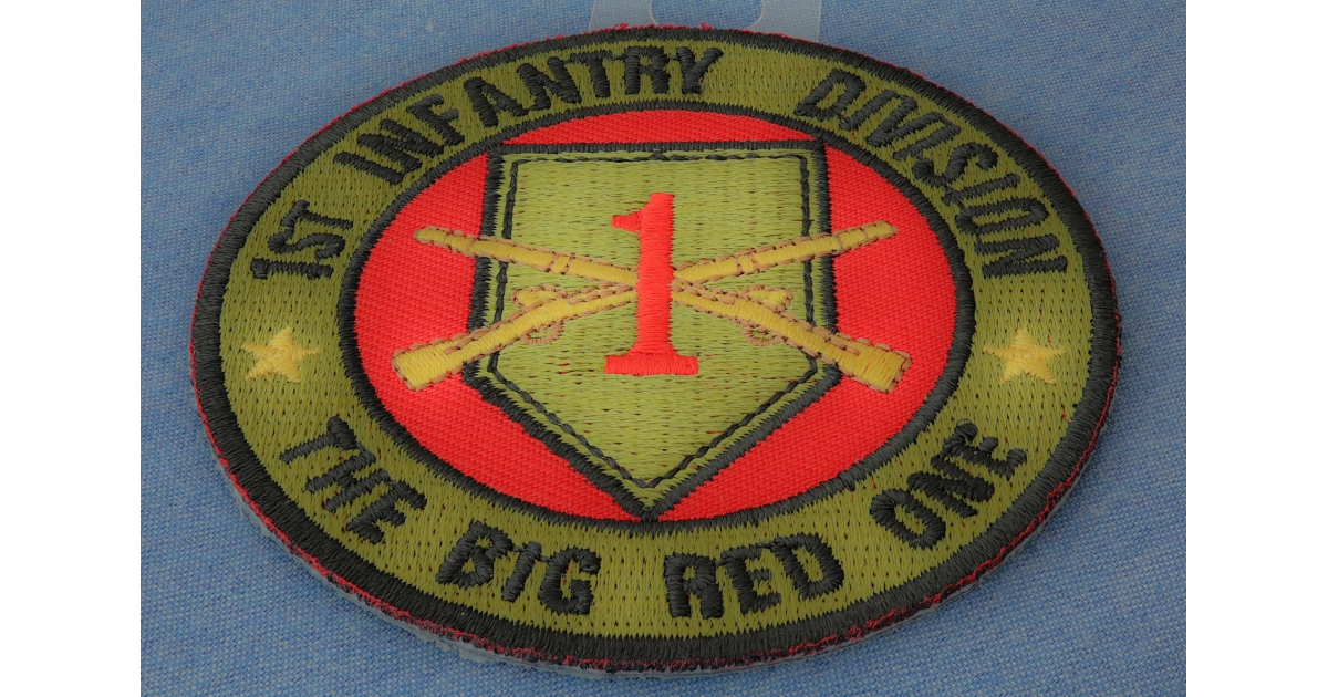 1st Infantry Division Patch The Big Red One by Ivamis Patches