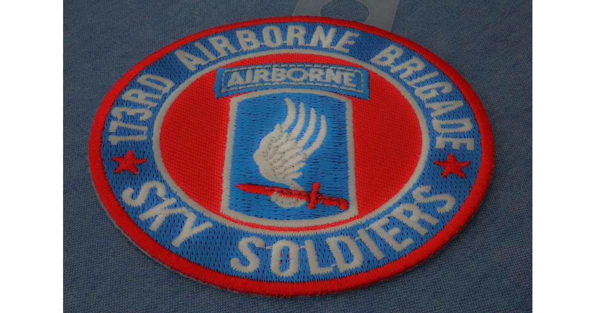 173rd Airborne Brigade Patch Sky Soldiers by Ivamis Patches