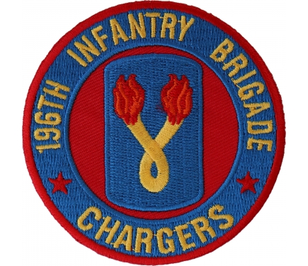 196th Infantry Brigade Patch Chargers by Ivamis Patches
