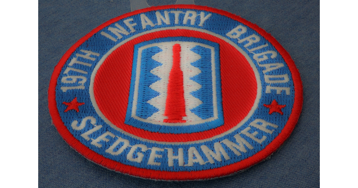 197th Infantry Brigade Patch Sledgehammer by Ivamis Patches