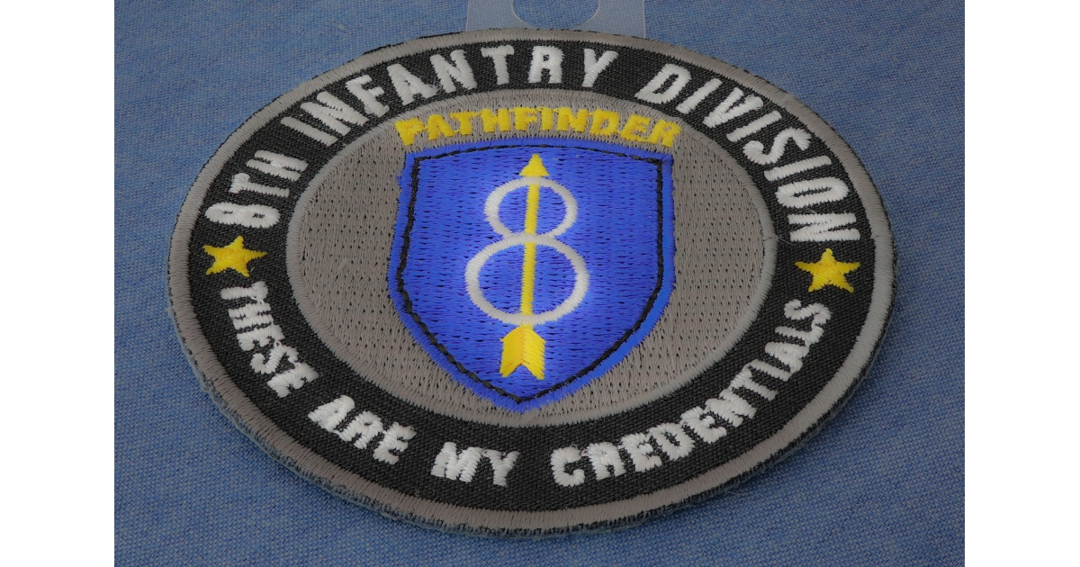 8th Infantry Division Pathfinder Patch by Ivamis Patches
