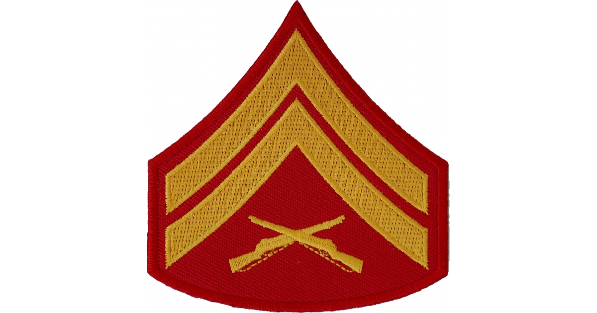 Corporal Red Patch by Ivamis Patches