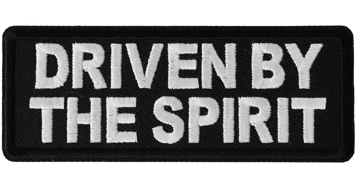 Driven by The Spirit Patch by Ivamis Patches