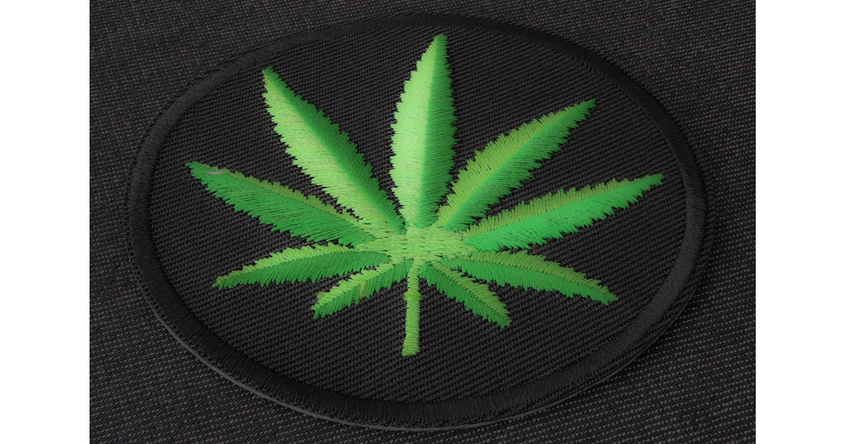 Cannabis Leaf Patch by Ivamis Patches