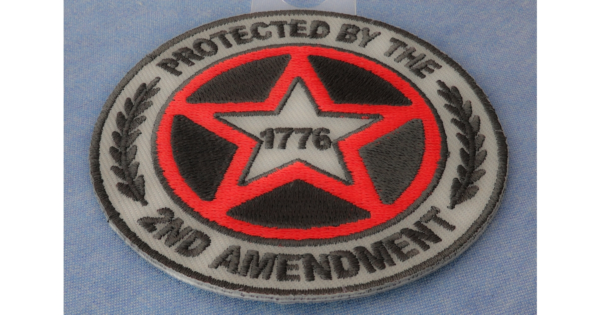 Protected by The 2nd Amendment 1776 Patch - 2nd Amendment Patches by Ivamis Patches