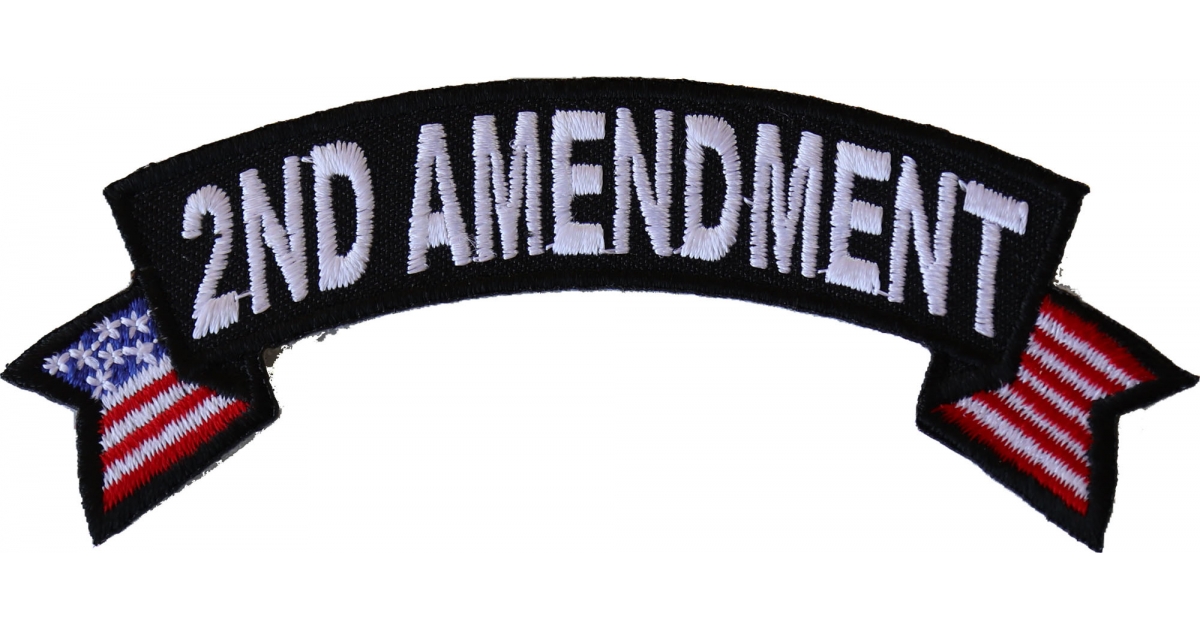2nd Amendment Rocker Patch by Ivamis Patches