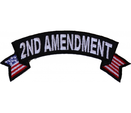 2nd Amendment Rocker Patch by Ivamis Patches