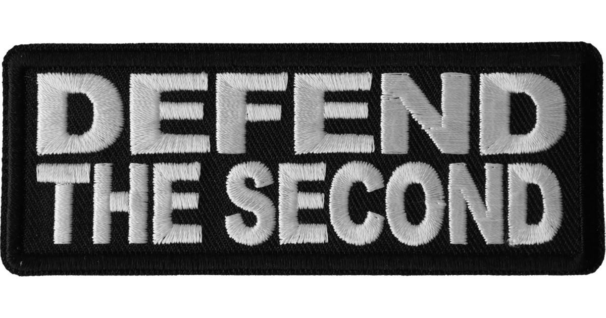 Defend the Second Patch - 2nd Amendment Patches by Ivamis Patches