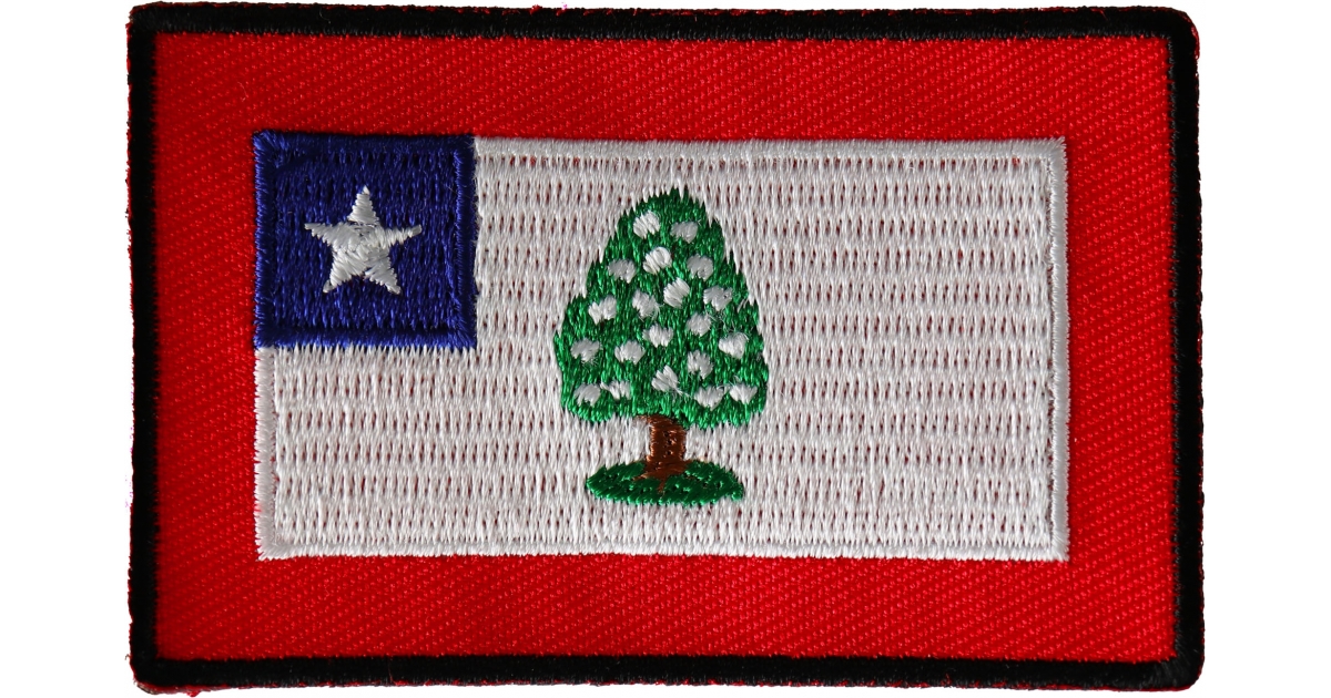 Historical Mississippi Flag Iron on Patch by Ivamis Patches
