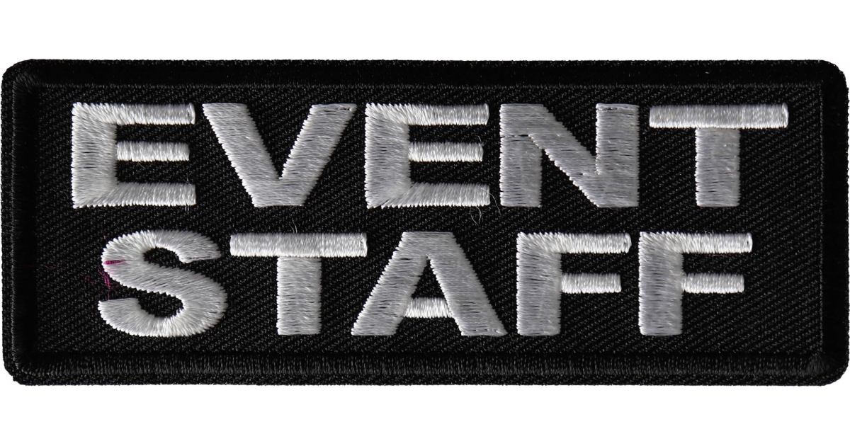 Event Staff Patch White by Ivamis Patches