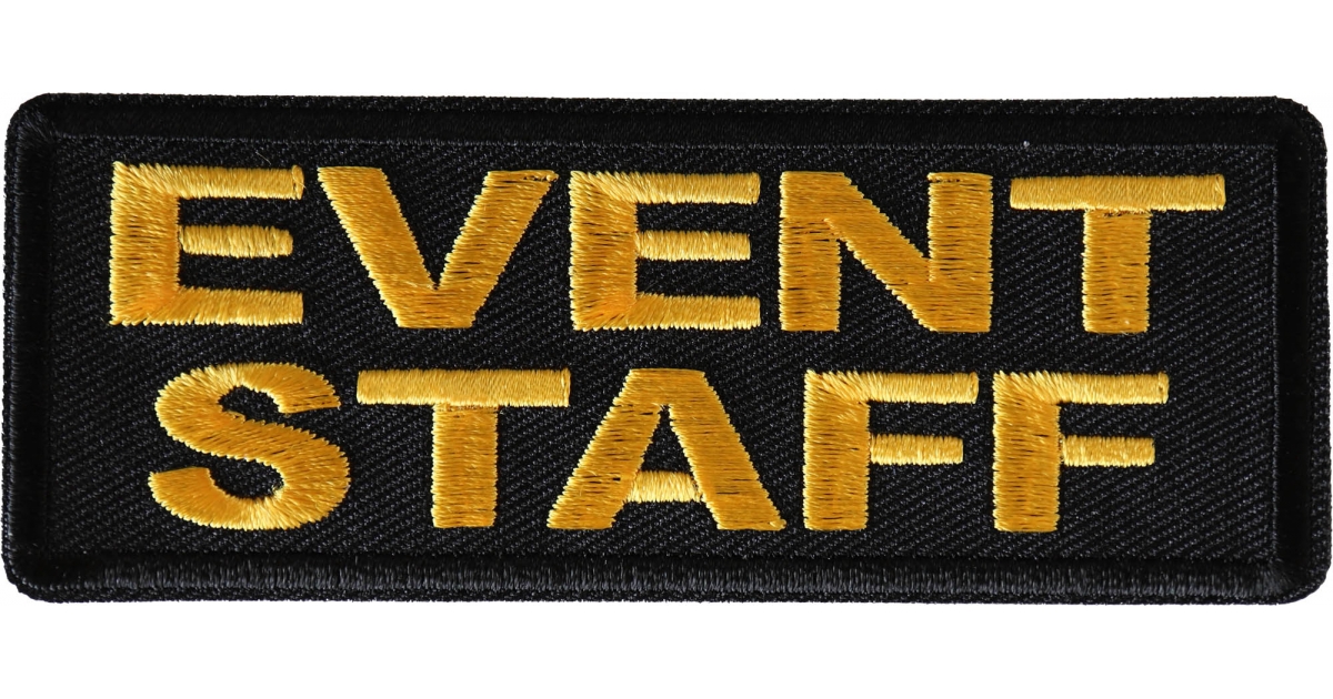 Event Staff Patch Yellow by Ivamis Patches
