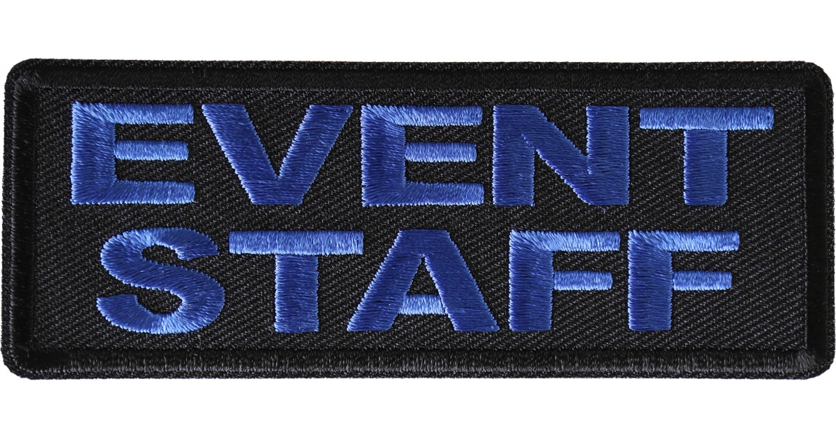 Event Staff Patch Blue by Ivamis Patches