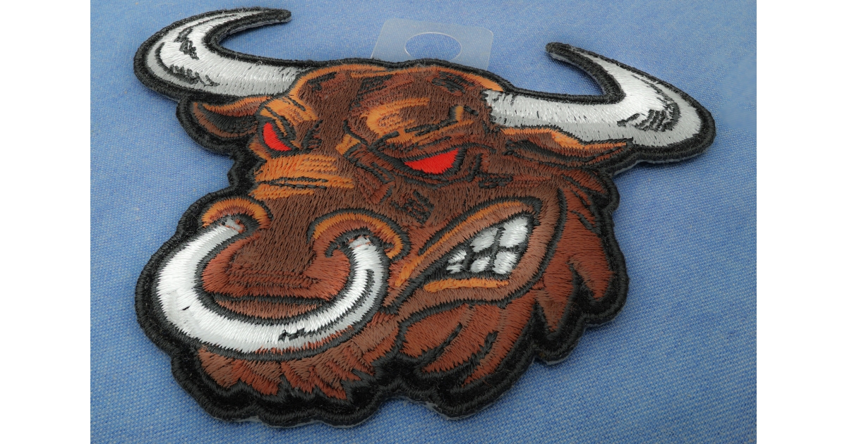 Bull Patch for Jackets by Ivamis Patches