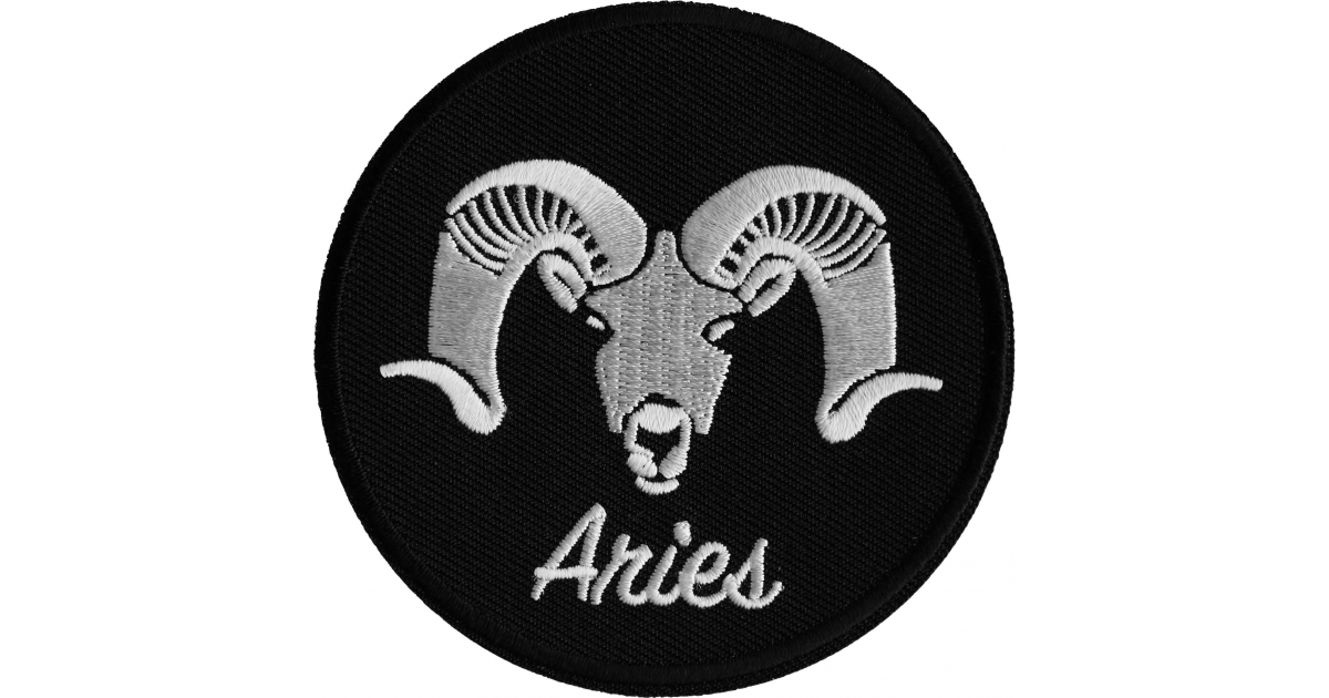 Aries zodiac sign by Ivamis Patches
