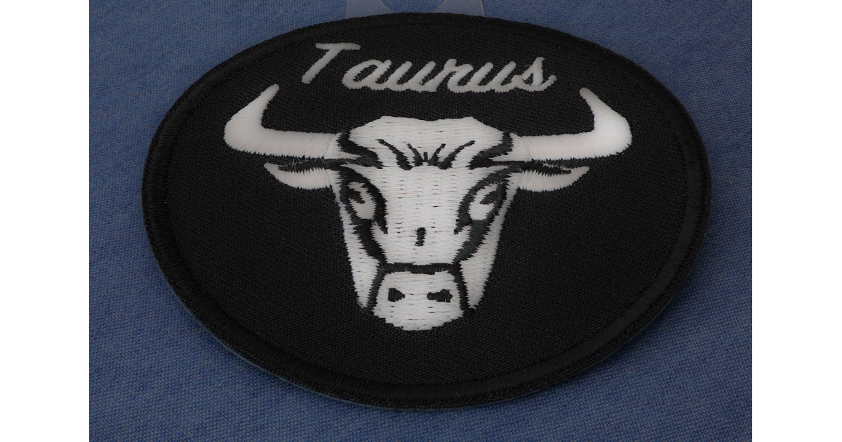 Taurus zodiac sign by Ivamis Patches