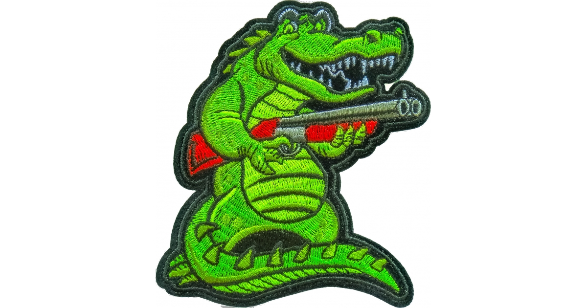 Alligator Shotgun Patch by Ivamis Patches