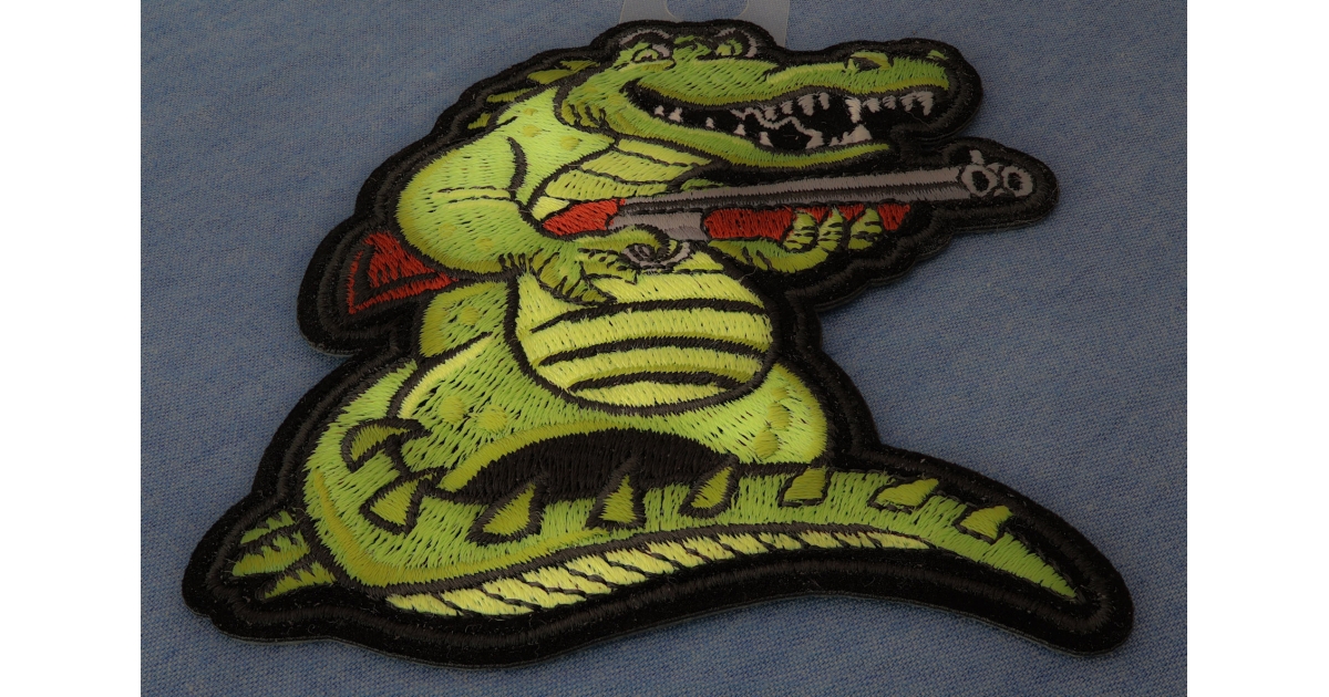 Alligator Shotgun Patch by Ivamis Patches