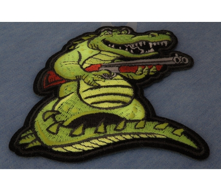 Alligator Shotgun Patch by Ivamis Patches
