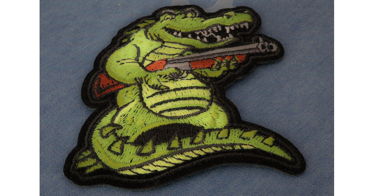 Shotgun Alligator Patch by Ivamis Patches
