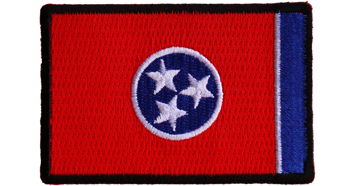 Tennessee State Flag Patch by Ivamis Patches