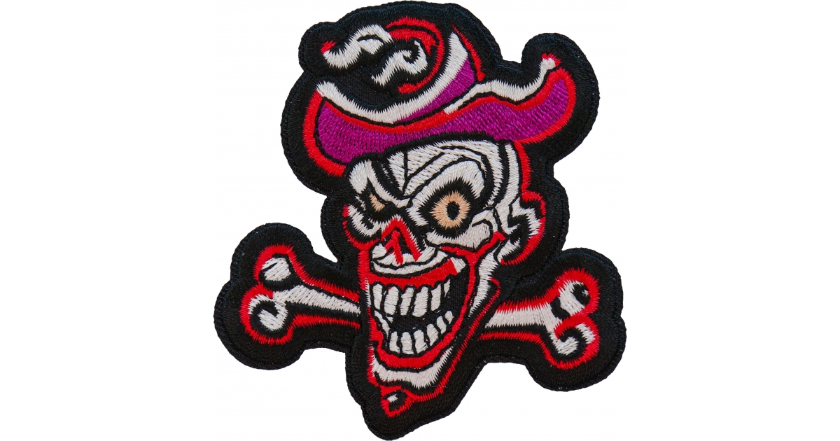Crazy Skull and Bone Patch, Skull Patches by Ivamis Patches