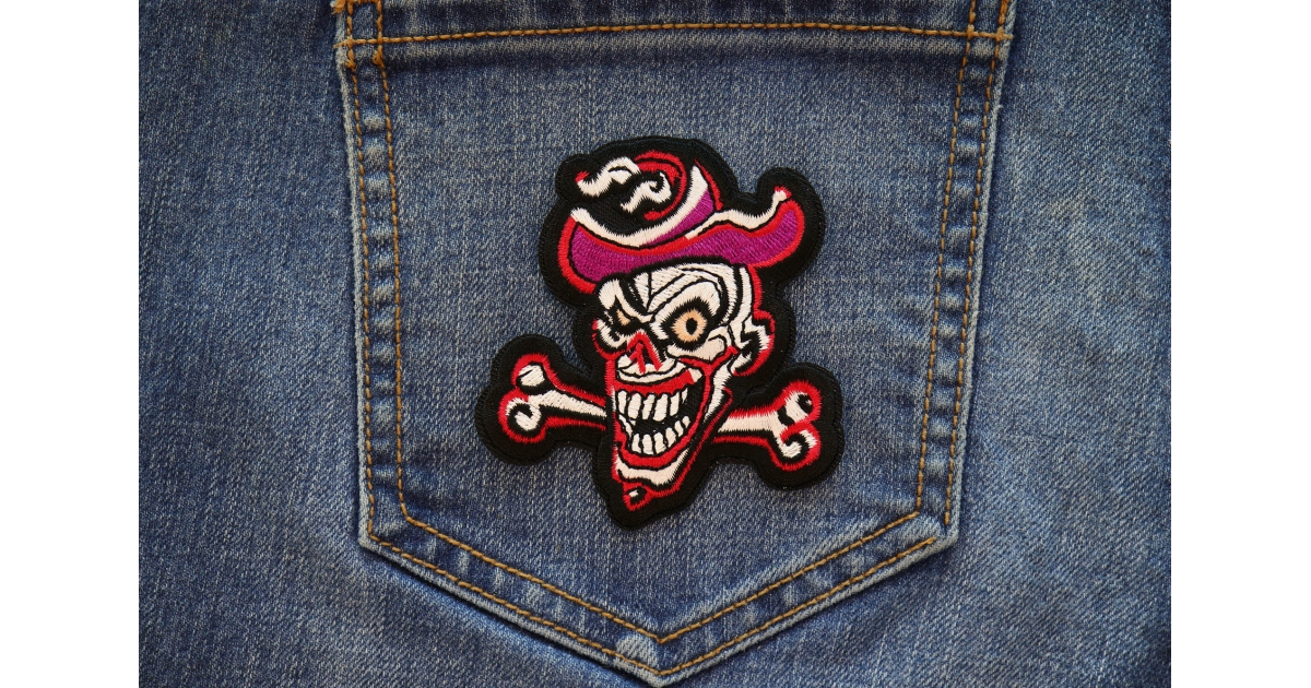 Crazy Skull and Bone Patch, Skull Patches by Ivamis Patches