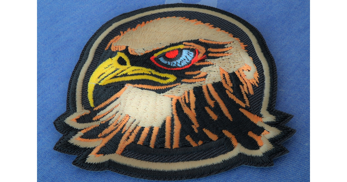 Hawk Iron on Patch by Ivamis Patches